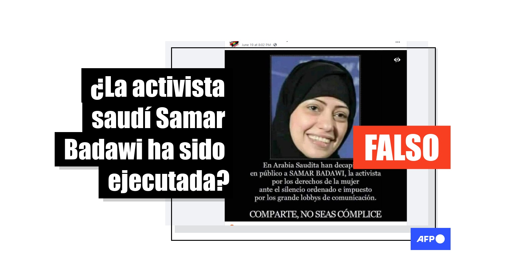 La activista Samar Badawi ha sido liberada en junio de 2021, según ...