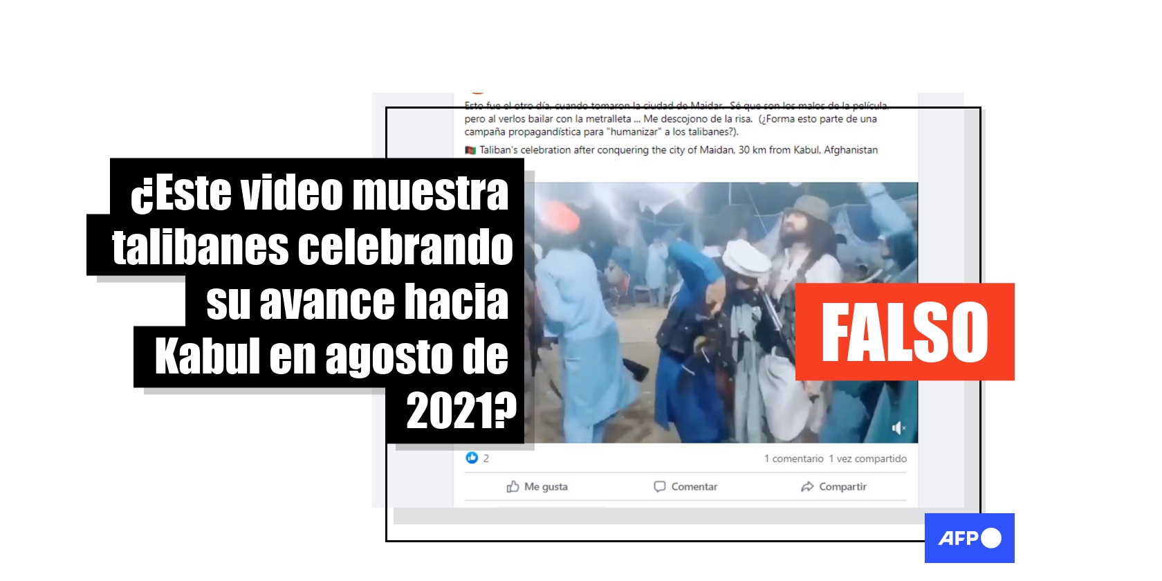 El video de hombres bailando con metralletas circula al menos desde ...