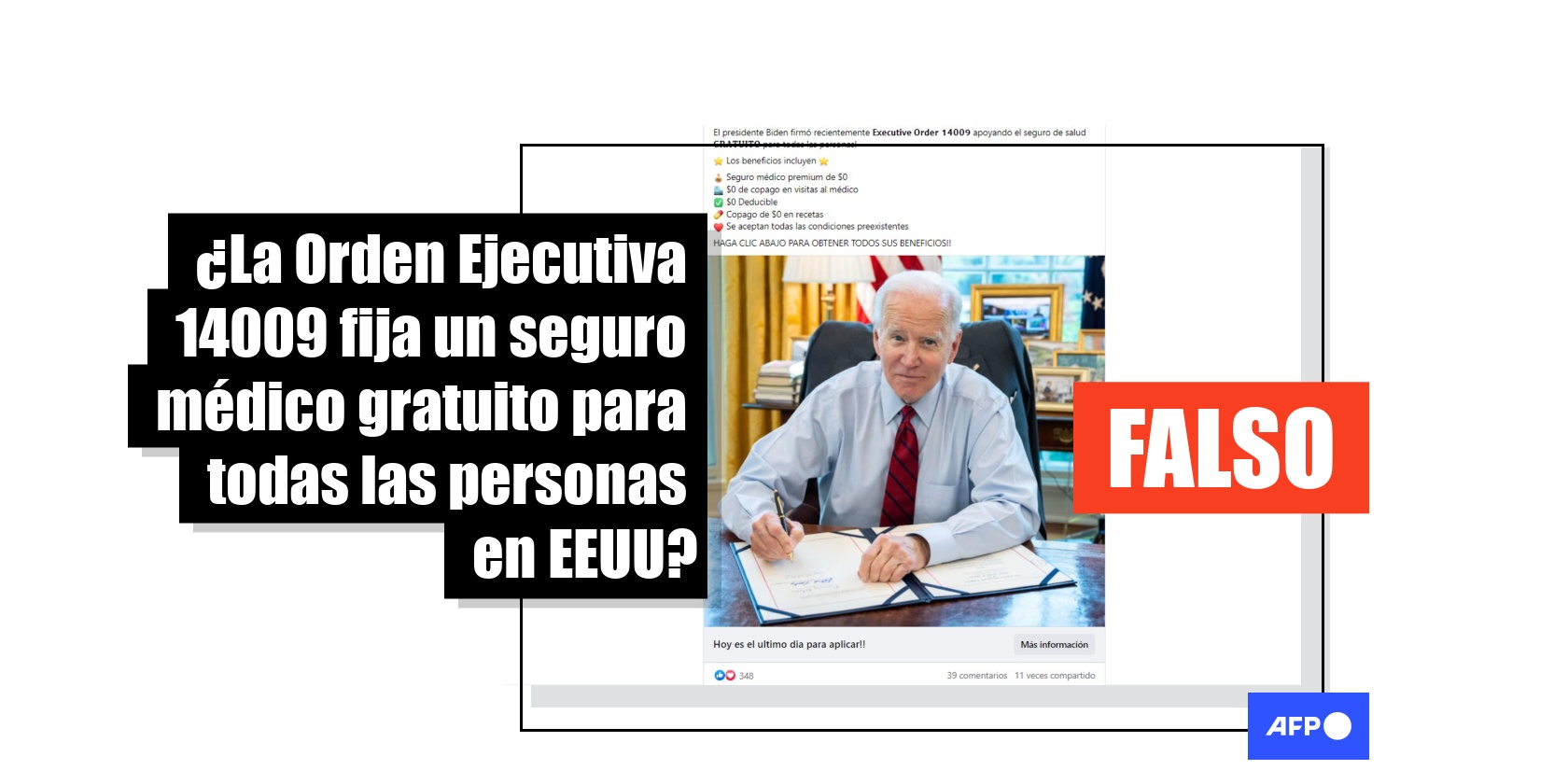 La Orden Ejecutiva 14009 no establece un seguro médico gratuito para ...