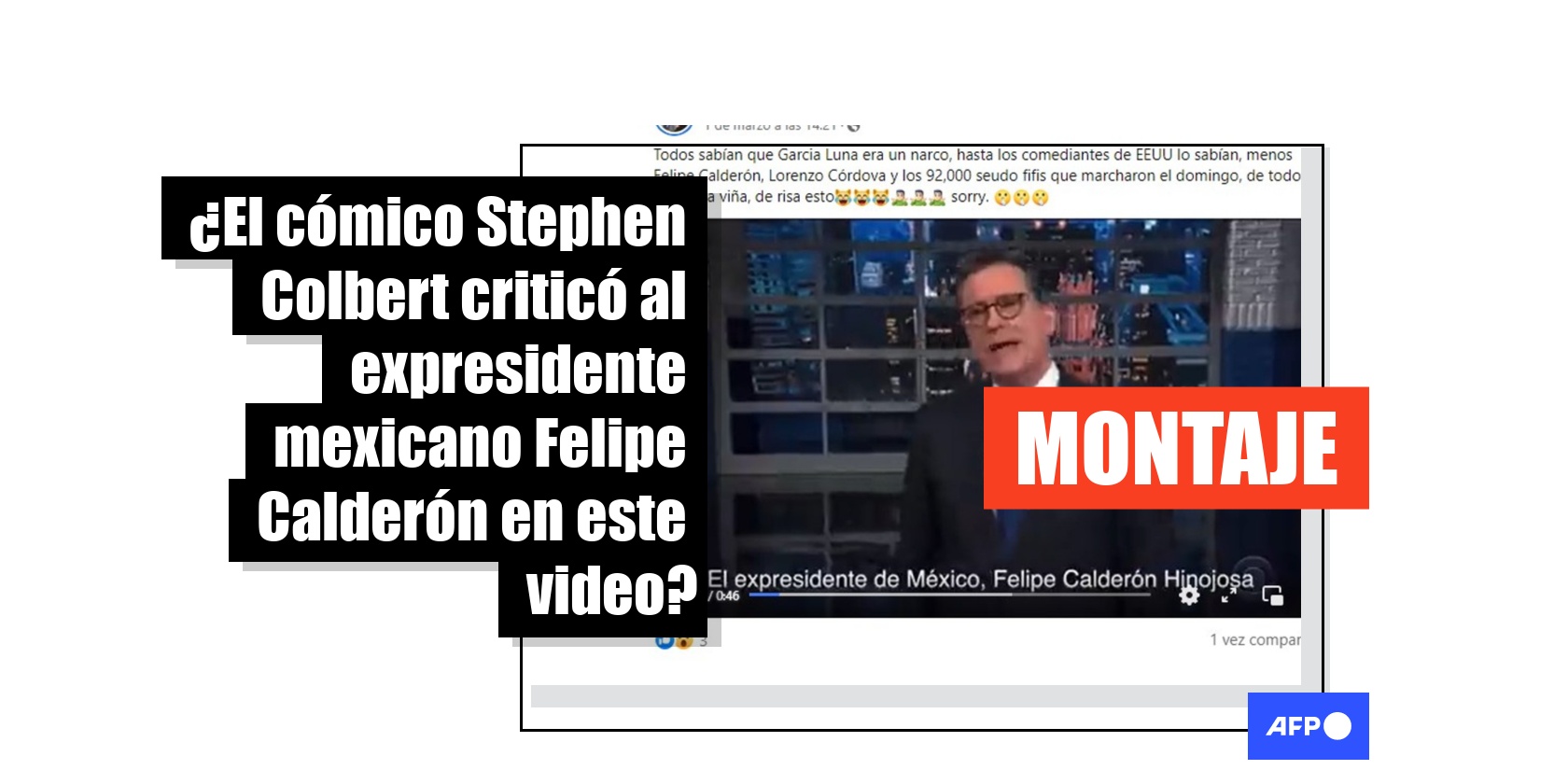 Stephen Colbert se burló de López Obrador, no del expresidente mexicano ...