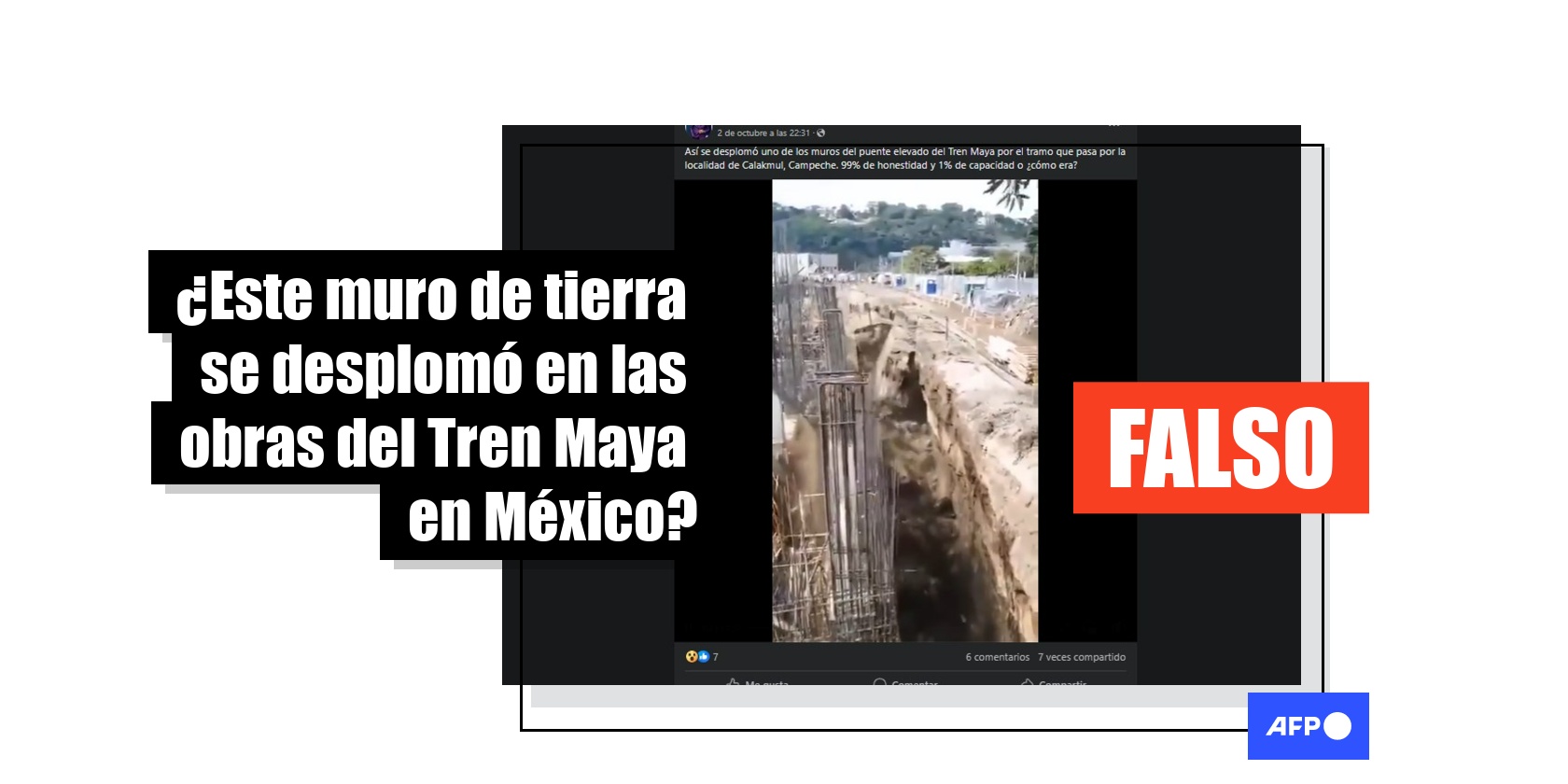 Video del colapso en una obra en El Salvador circula erróneamente ...