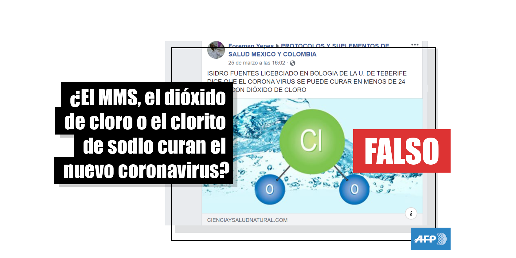 El MMS, el dióxido de cloro o el clorito de sodio pueden ser dañinos ...