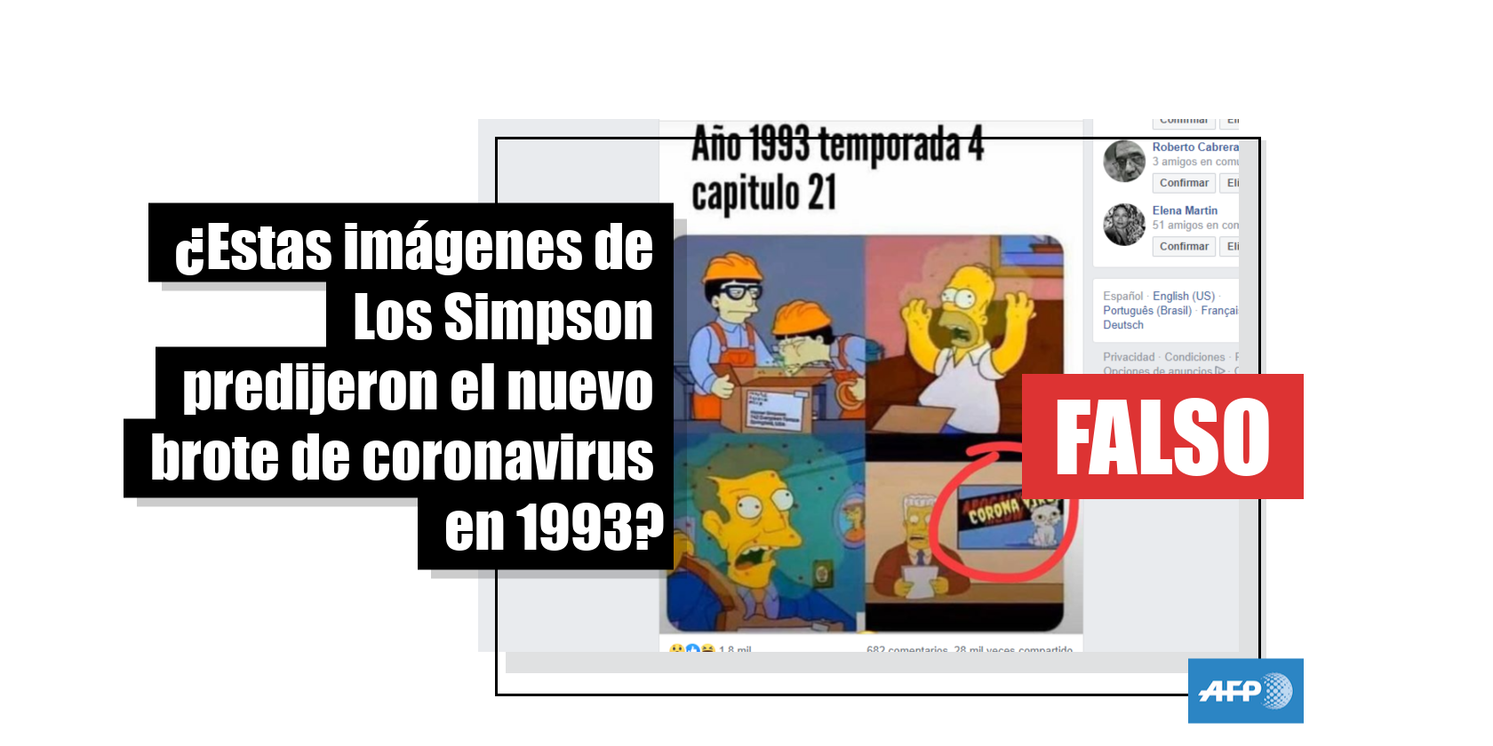 Los Simpson sí parodiaron sobre un virus en 1993, pero no referían al ...