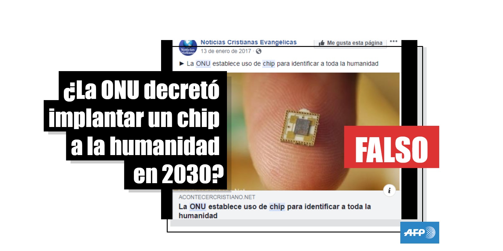 No, la ONU no decretó que en 2030 la humanidad deba colocarse un chip ...
