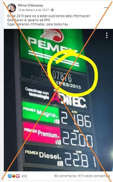 Los precios de la gasolina en México varían según la región y los ...