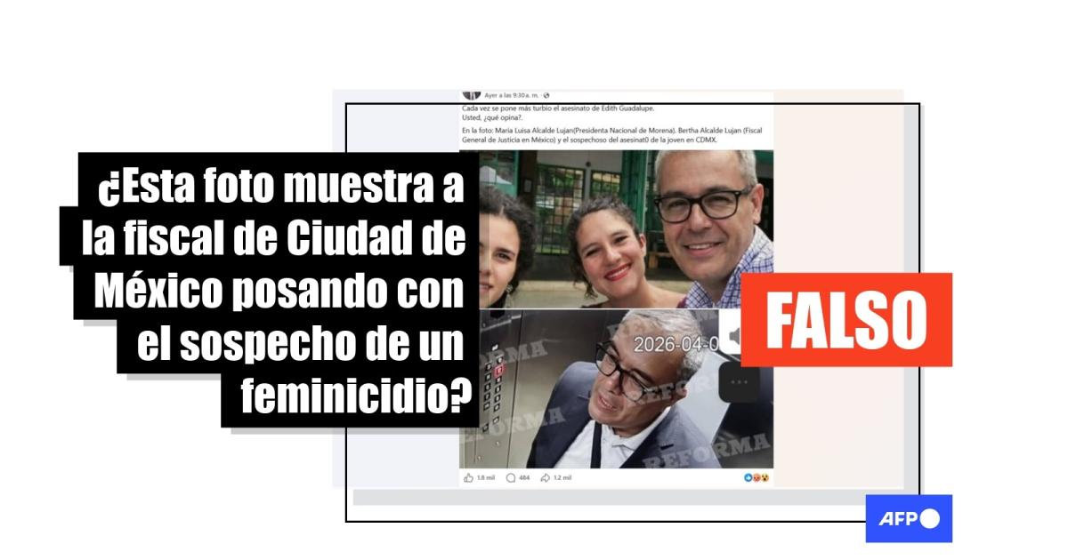 Foto de la fiscal de Ciudad de México con sospechoso del feminicidio de ...