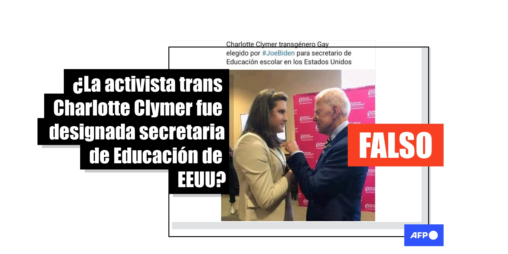 Biden no designó a la activista trans Charlotte Clymer como secretaria de Educación de EEUU ...